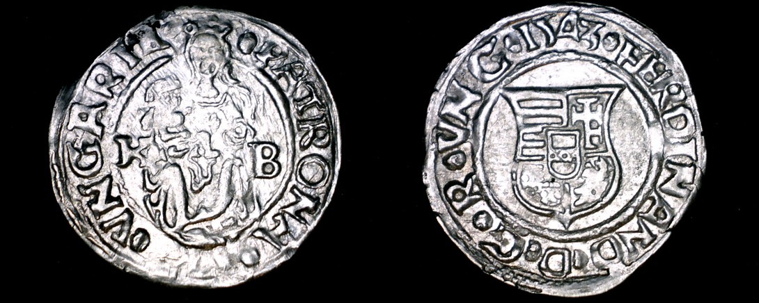 1543-KB Hungary 1 Denar World Silver Coin - Madonna with Child - Ferdinand I | Coins, Paper ...