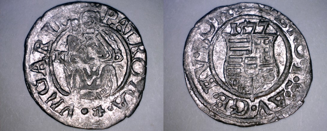 1577-KB Hungary 1 Denar World Silver Coin - Madonna with Child - Rudolf II | Coins, Paper Money ...